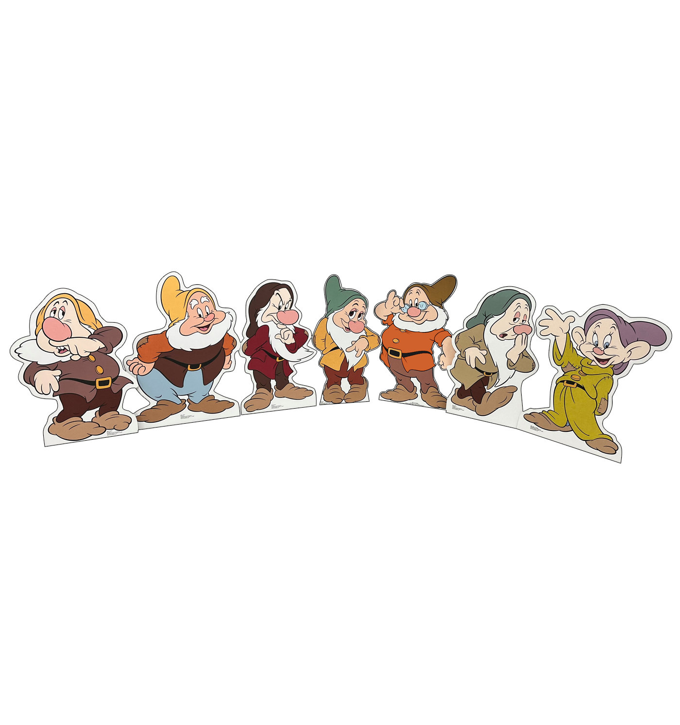 Advanced Graphics Seven Dwarves Group Life-Size Cardboard Stand-Ups ...