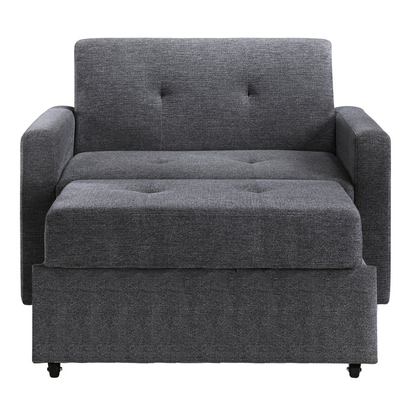 Latitude Run® Lida 49" Wide Convertible Pull Out Sleeper Chair ...