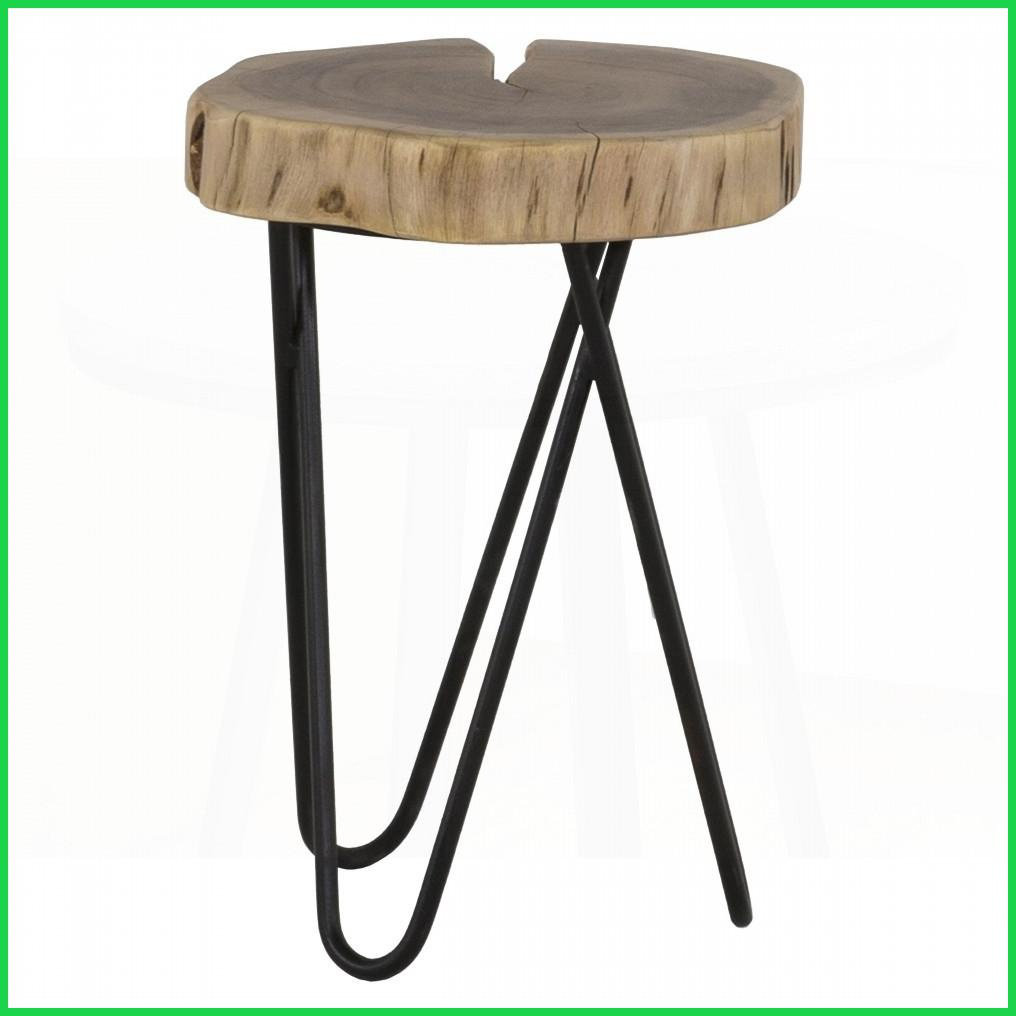 Latitude Run® 12” Acacia Wood Coffee Table with Iron Hairpin Legs ...
