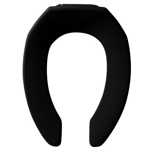Bemis 1955CT Commercial Heavy Duty Open Front Toilet Seat, Seat Never ...