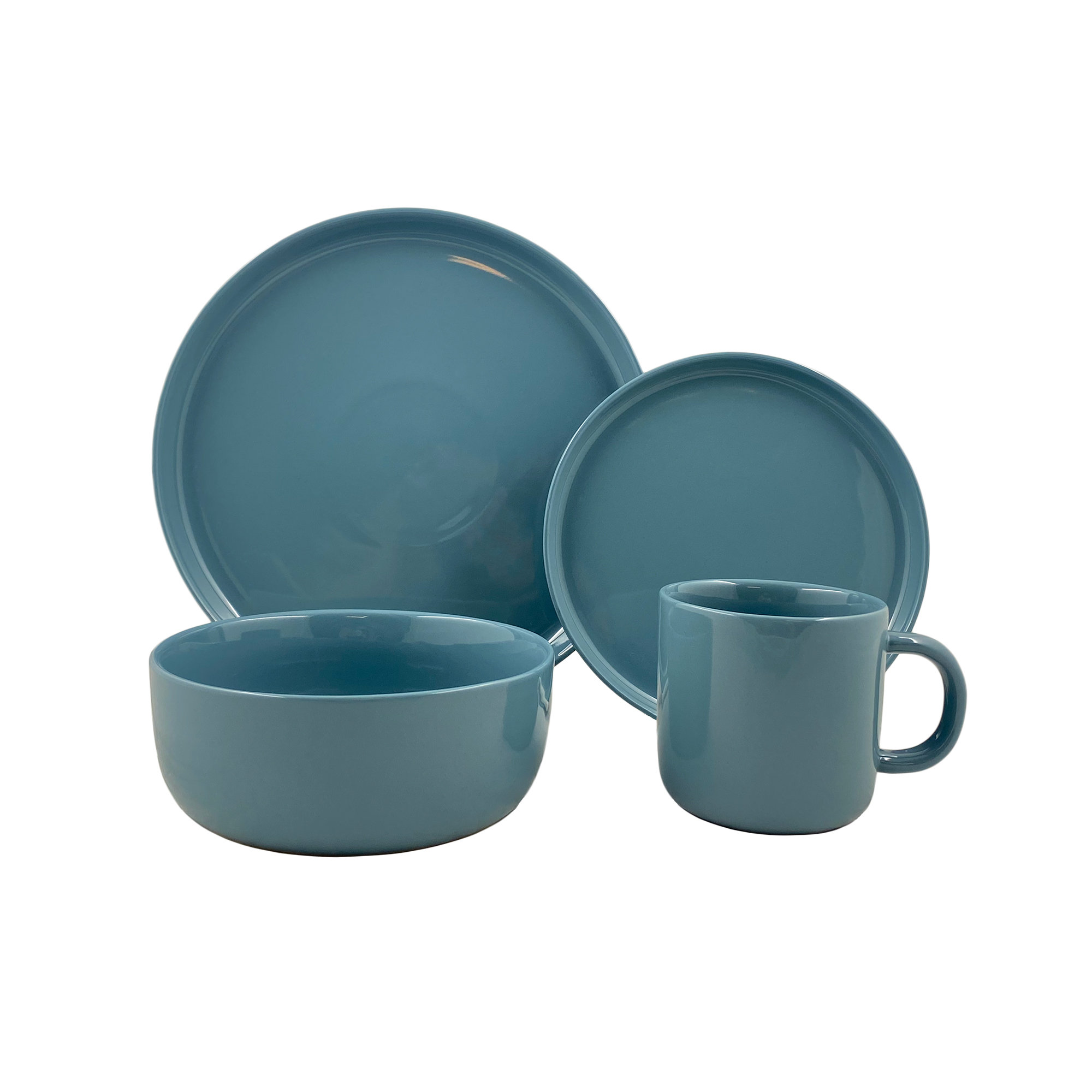 Canvas Home Reims Stoneware 16 Piece Dinnerware Set, Service For 4 ...