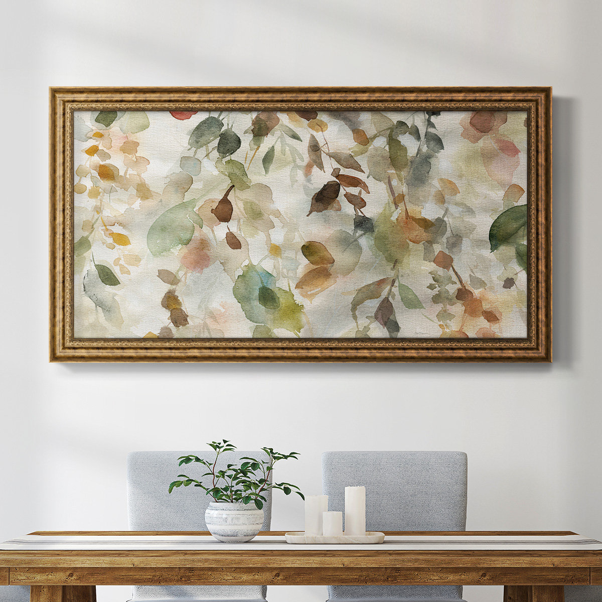 Red Barrel Studio® Fall Cascade - Single Picture Frame Print on Canvas ...