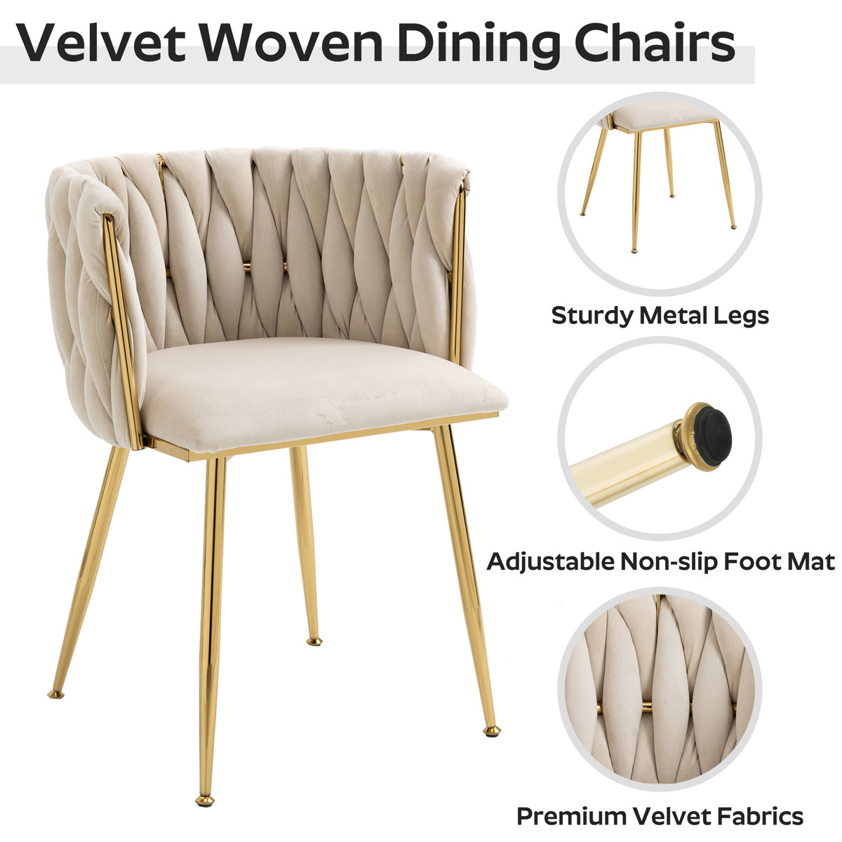 Mercer41 Rectangle Pedestal Dining Set with Woven Dining Chair | Wayfair