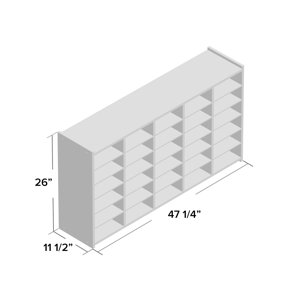 Childcraft 30 Compartment Cubby | Wayfair