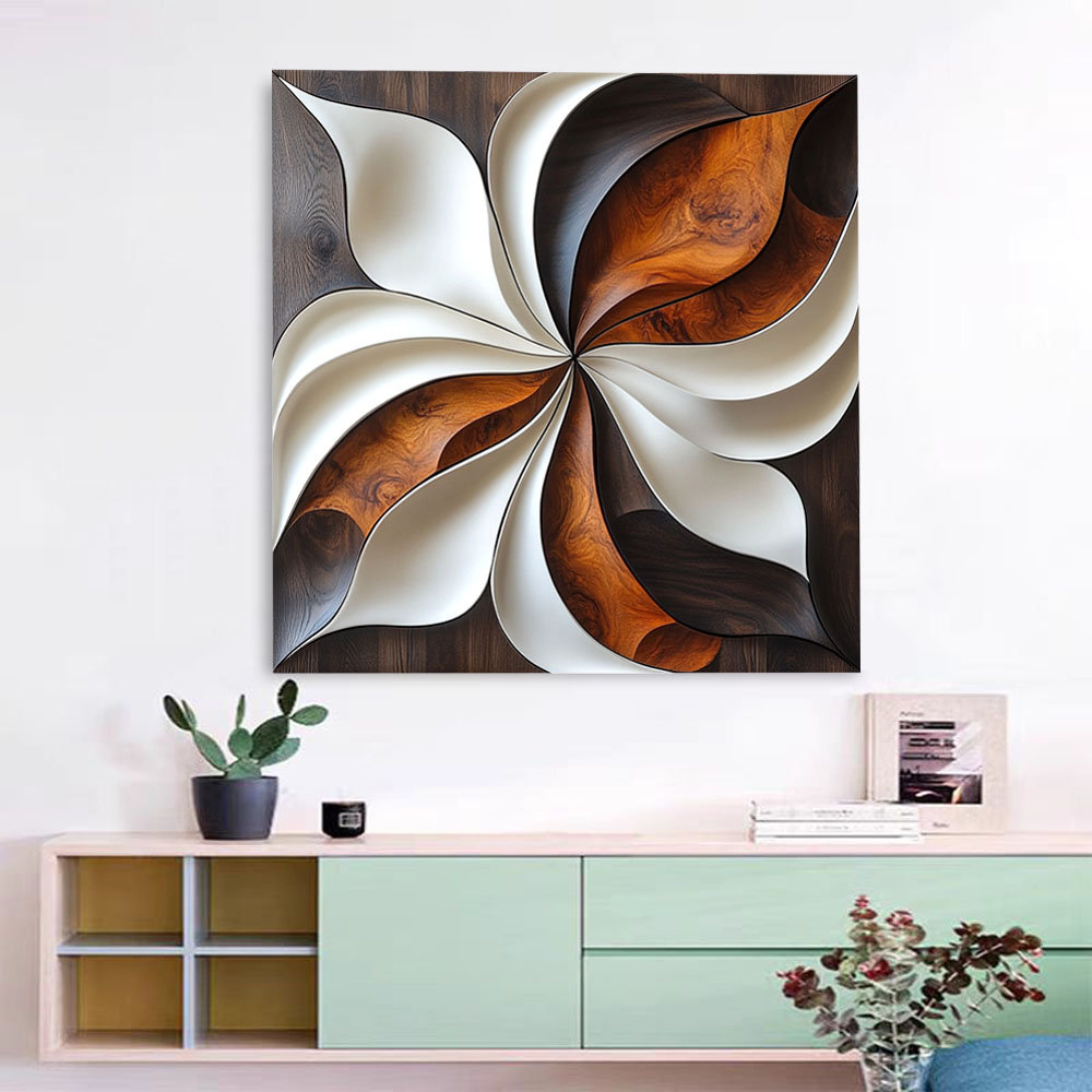 Orren Ellis Hand-carved three-dimensional wall decoration | Wayfair