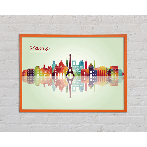 Happy Larry Hatley Eiffel Tower France 6 - Single Picture Frame Art ...