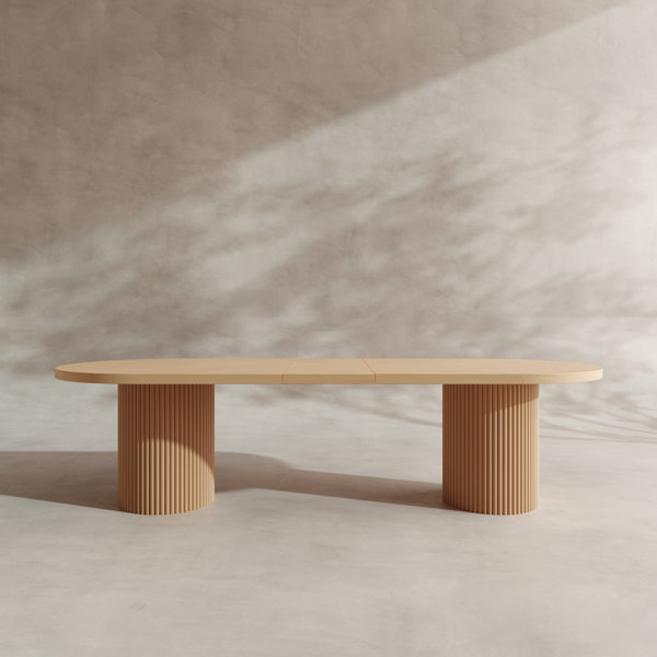 SolisPatio Terra Oval Racetrack Dining Table | Wayfair