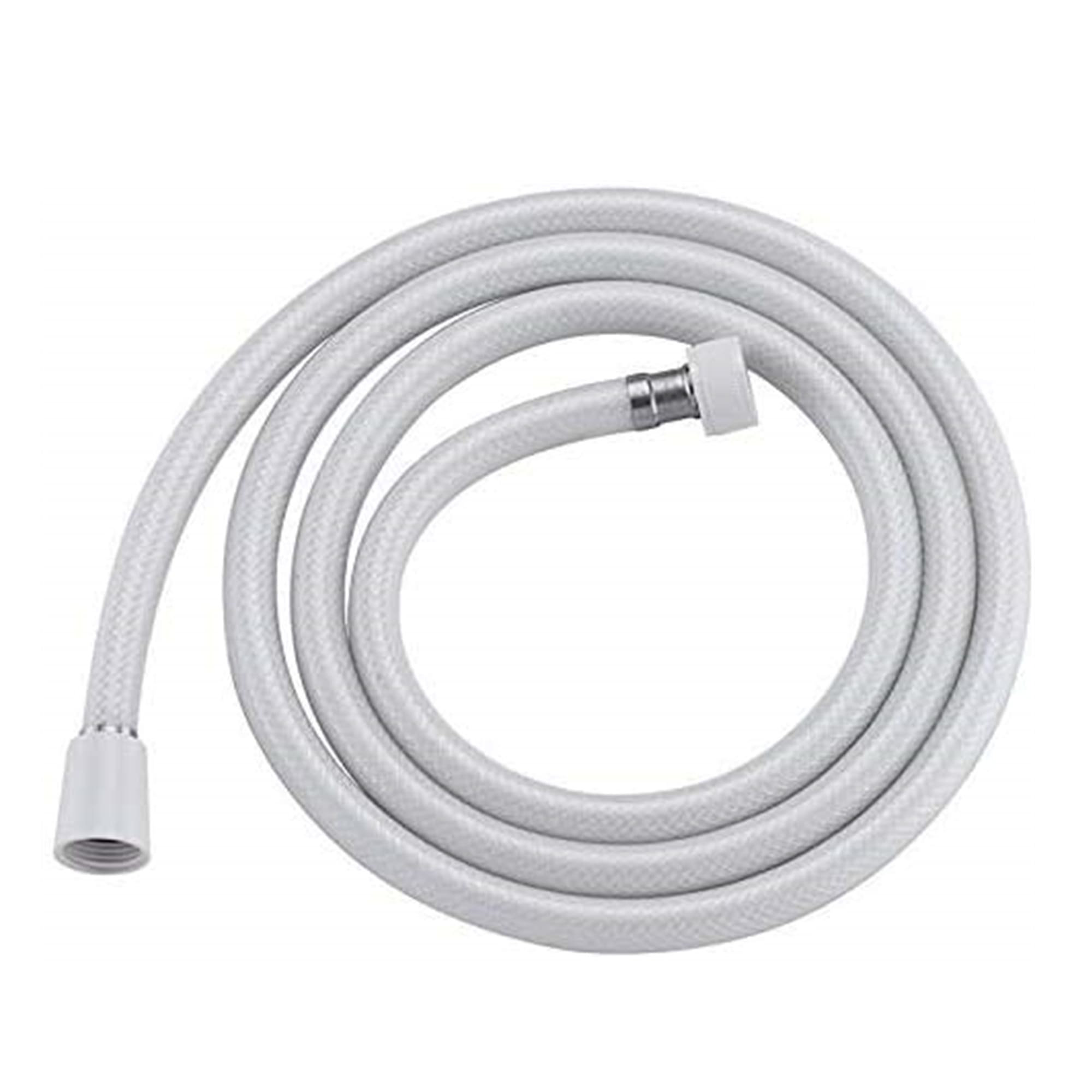 KIKO HOME PVC Shower Hose Extra Long 71 Inch Anti-Kink Leakproof White ...