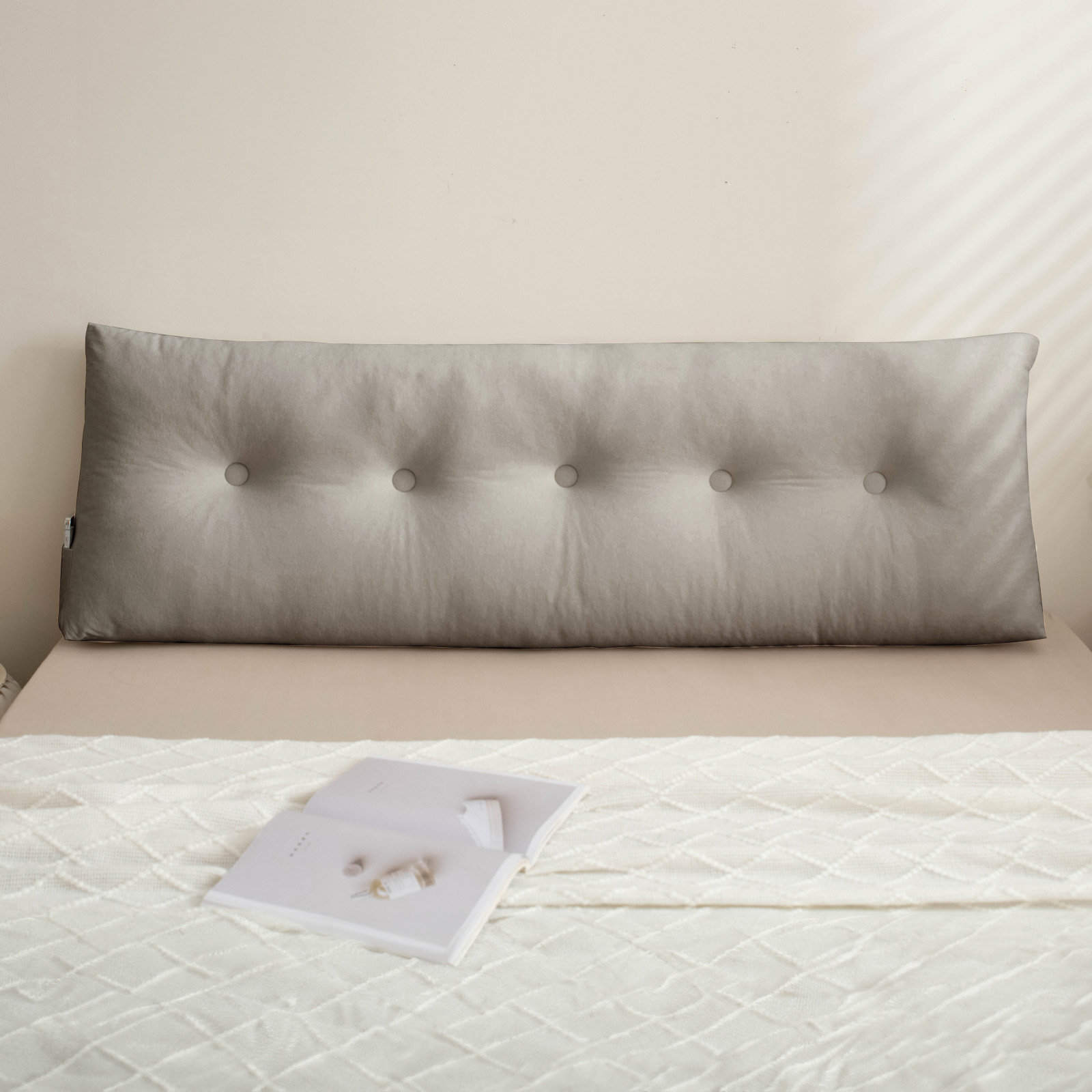 ANMINY Triangular Bolster Backrest Support Wedge Headboard Reading ...