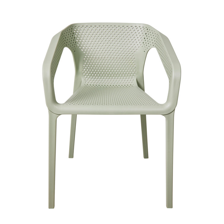 Ivy Bronx PYTHON - STACKABLE GREY PP CHAIR | Wayfair.co.uk