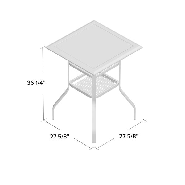 Alcott Hill® Solange Bar Table & Reviews | Wayfair