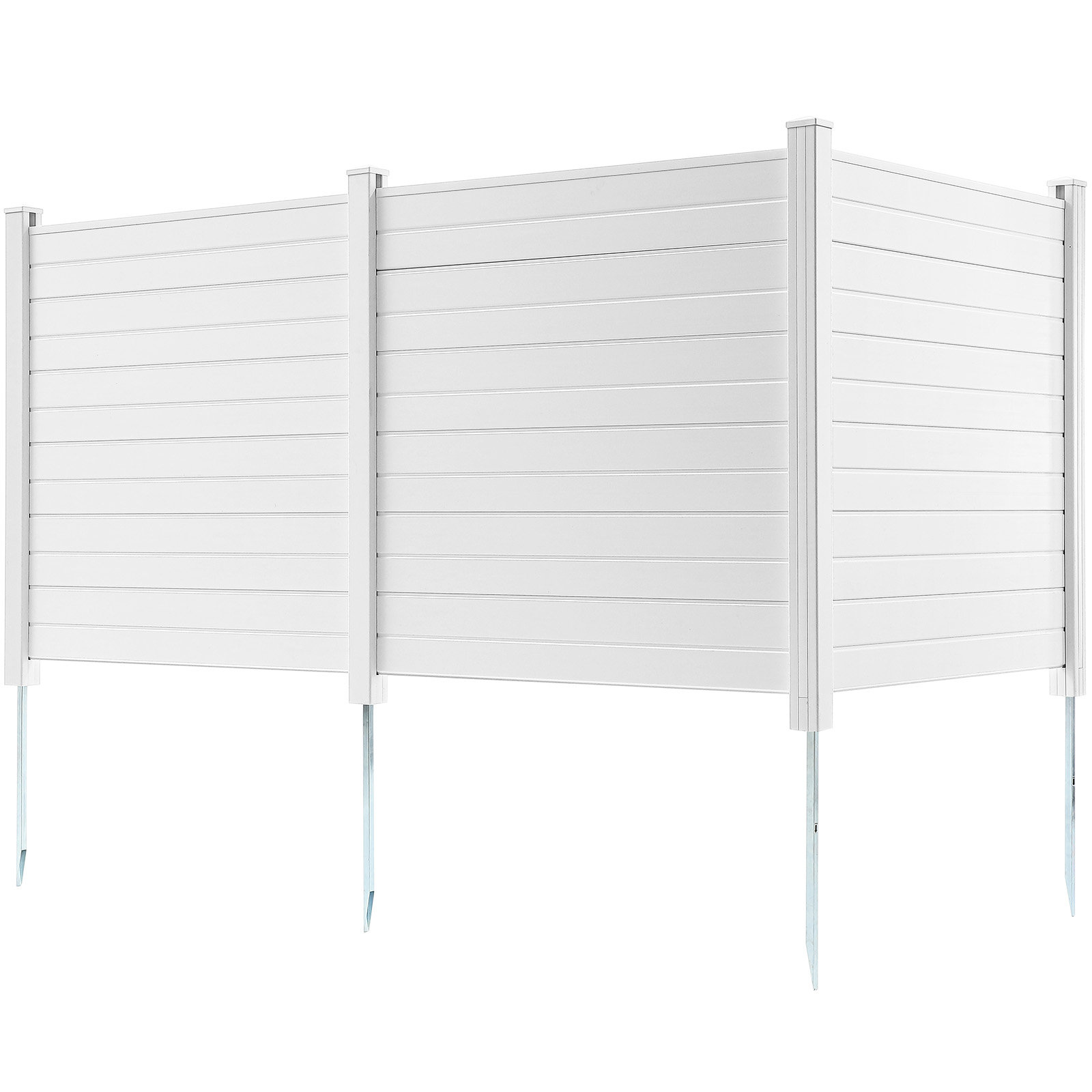 VEVOR 4 ft. H x 4 ft. W Outdoor Privacy Screens 3 Panels & Reviews ...