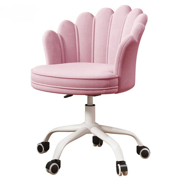 Everly Quinn Nordic Female Anchor Live Rotatable Chair Home Office ...