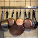 Rebrilliant Expanding Bar Pot Rack & Reviews | Wayfair