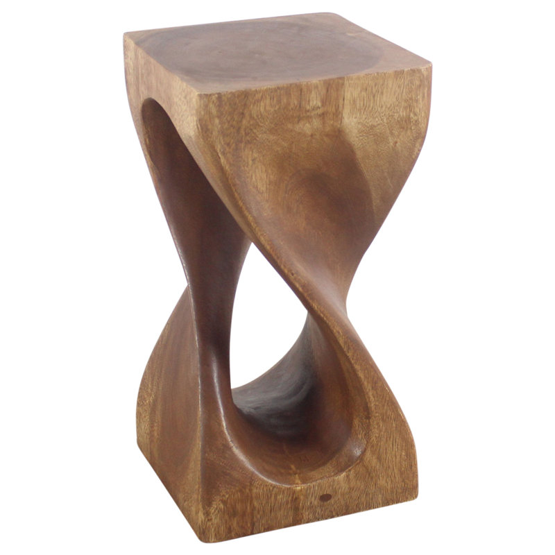 Union Rustic Lawhon Solid Wood Abstract End Table & Reviews | Wayfair