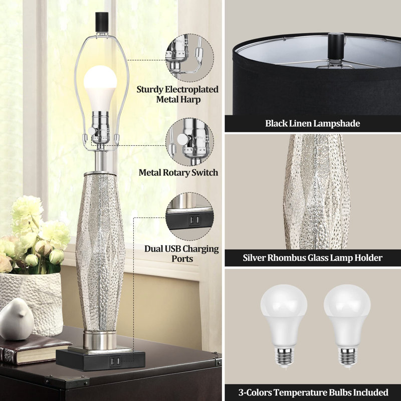 Mercer41 Jahirah Metal Table Lamp | Wayfair