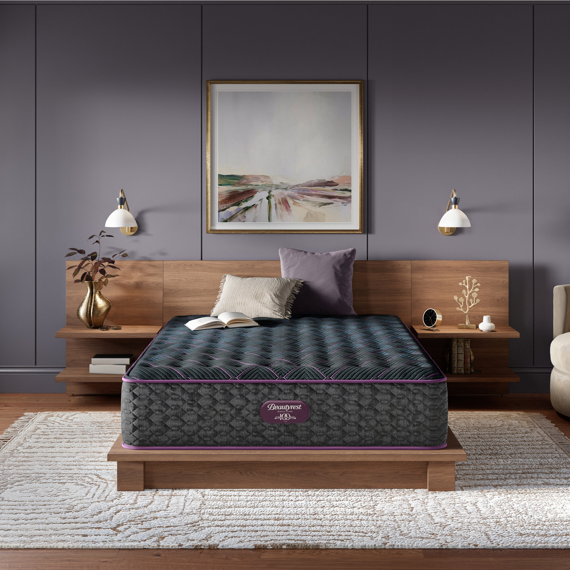 Beautyrest World Class Level Three Medium Firm Mattress & Reviews | Wayfair