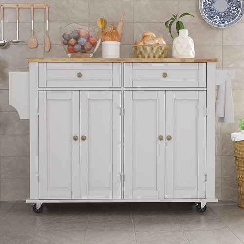 Kitchen Islands with Breakfast Bar & Carts - Wayfair Canada