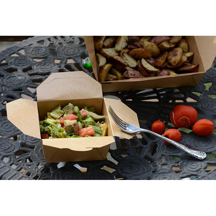 Prep & Savour 26oz Brown Take Out Boxes | Wayfair