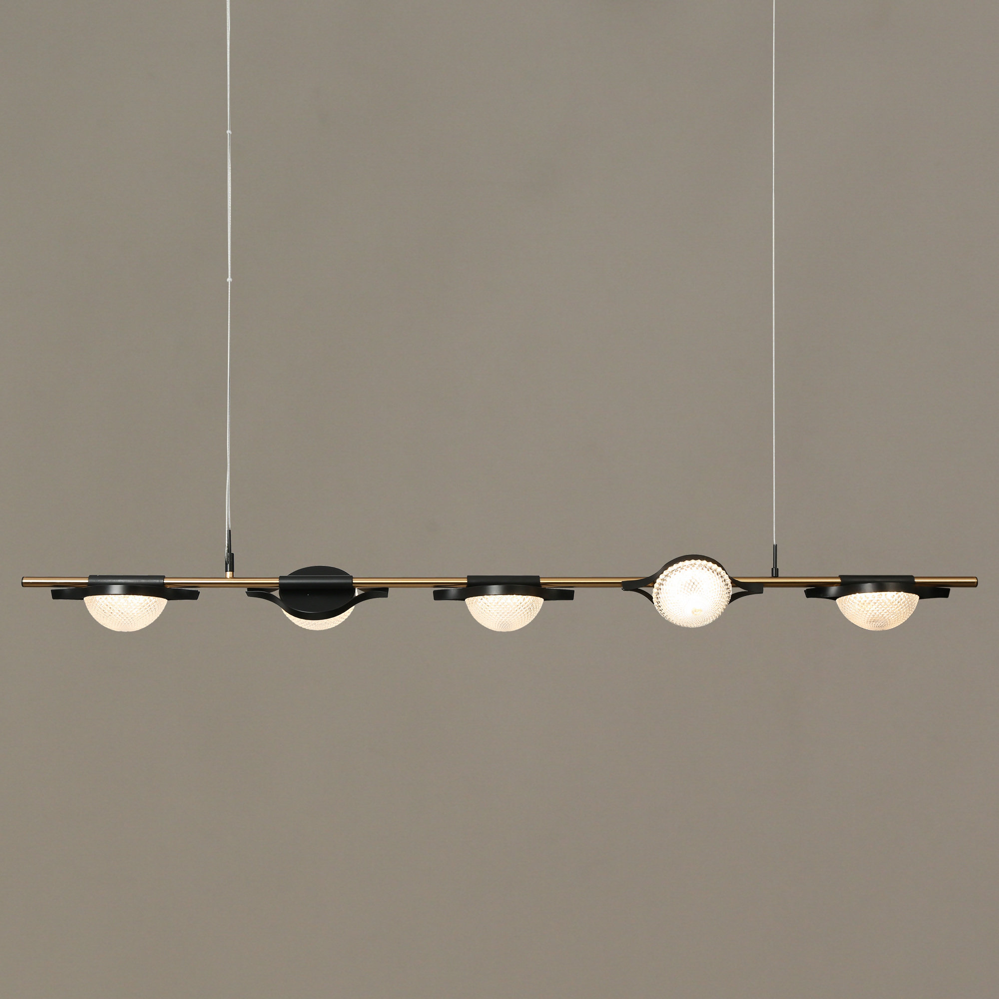 Everly Quinn Willena 5 - Light Dimmable LED Pendant | Wayfair