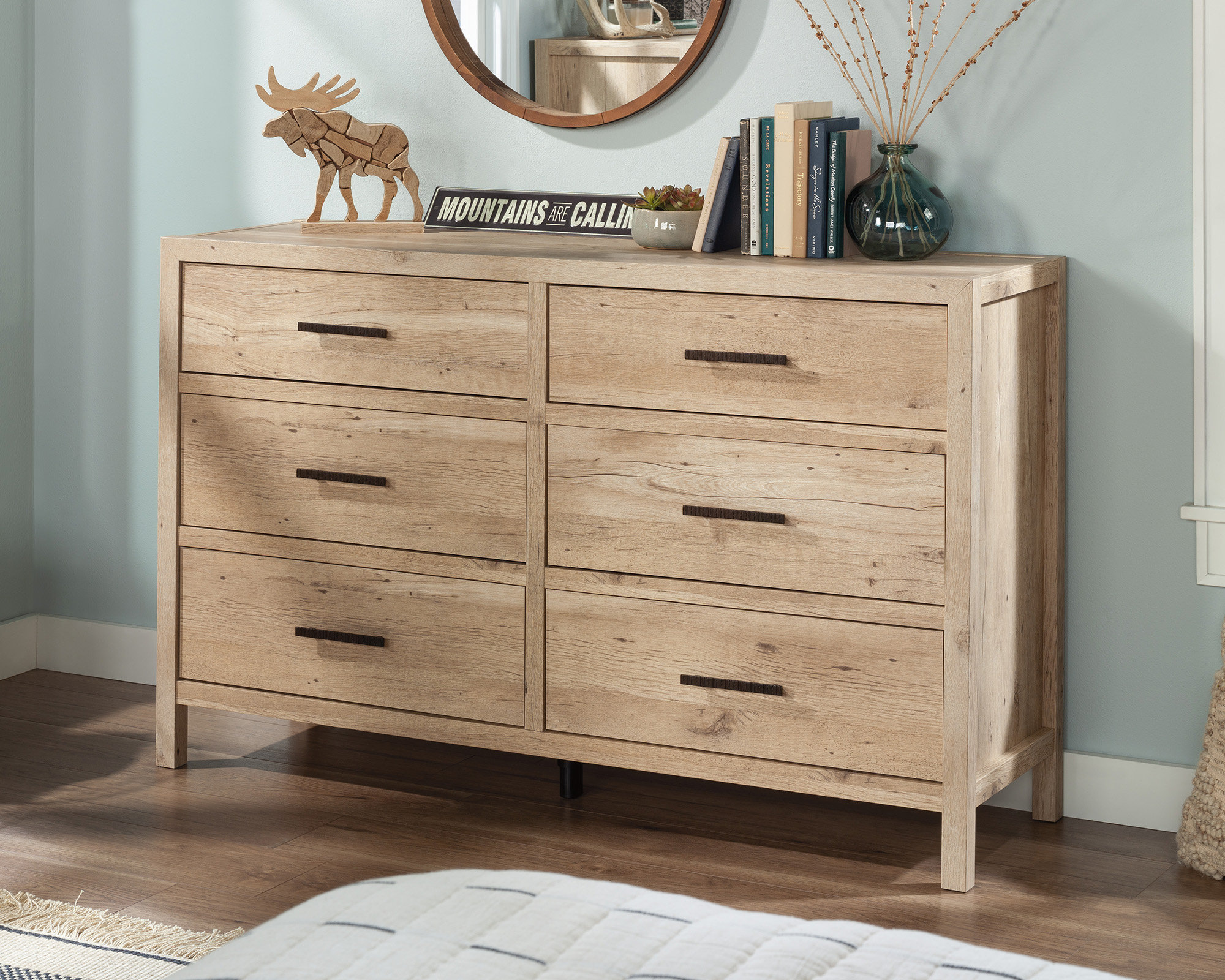 Millwood Pines Gania 6 Dresser Prime Oak - Wayfair Canada