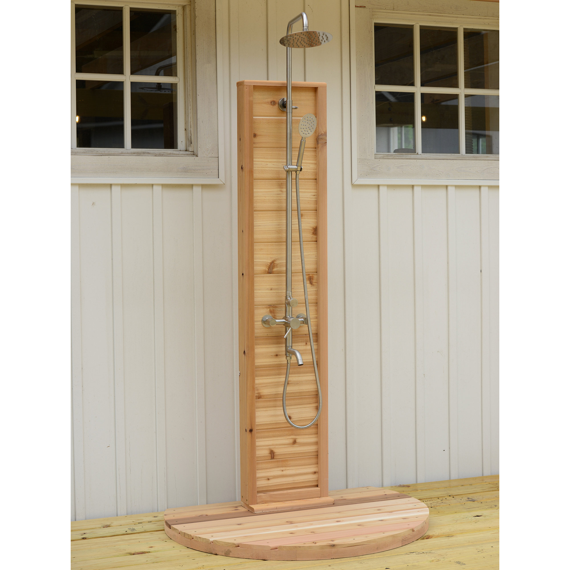 Aleko Tower Rinse Outdoor Shower | Wayfair