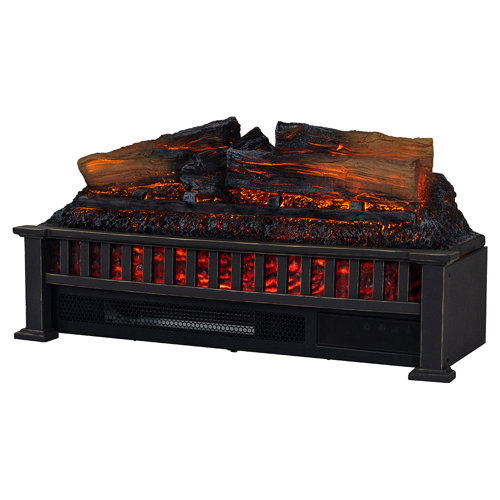 Country Living Infrared Electric Log Set Heater - Faux Logs Insert with ...