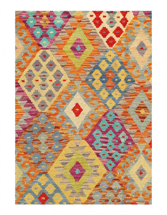 Isabelline Deshion One-of-a-Kind 6'7'' X 5'1'' Flat Weave Area Rug ...