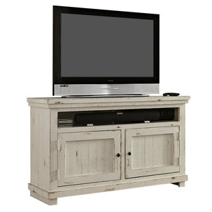 Farmhouse & Rustic White TV Stands | Birch Lane