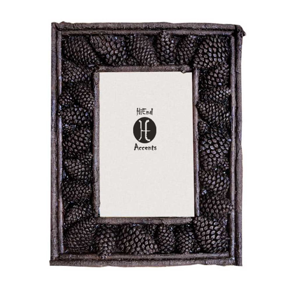 Paseo Road by HiEnd Accents Lodge Pine Cone Resin Pine Cone Print ...