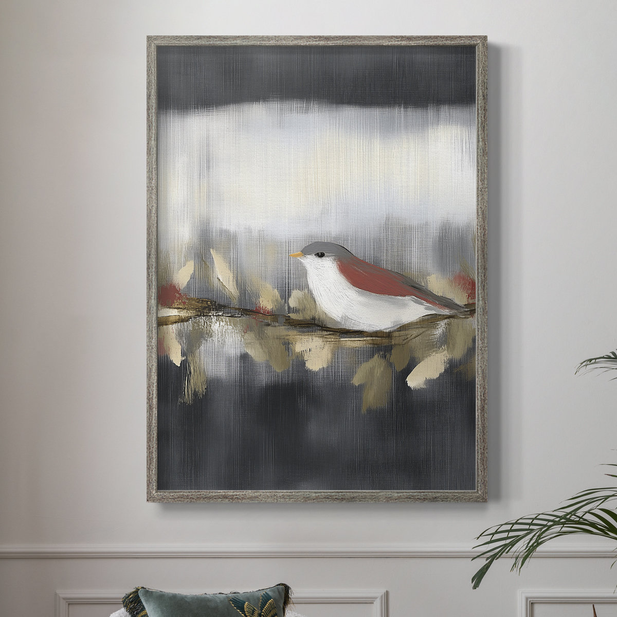 The Holiday Aisle® Christmas Holiday Art CCXI Framed Print - Solid Wood ...