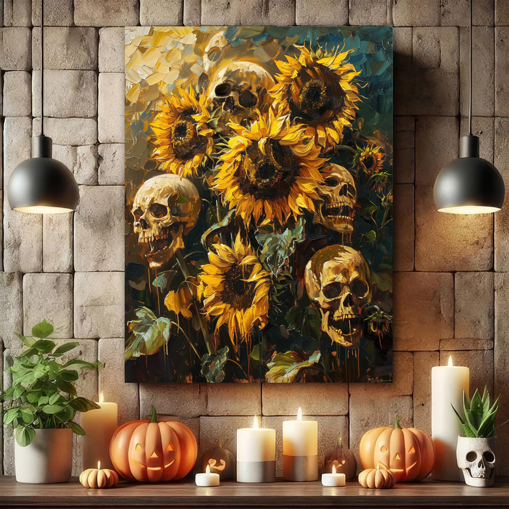 The Holiday Aisle® Sunflower Posters Autumn Harvest Paintings Prints ...
