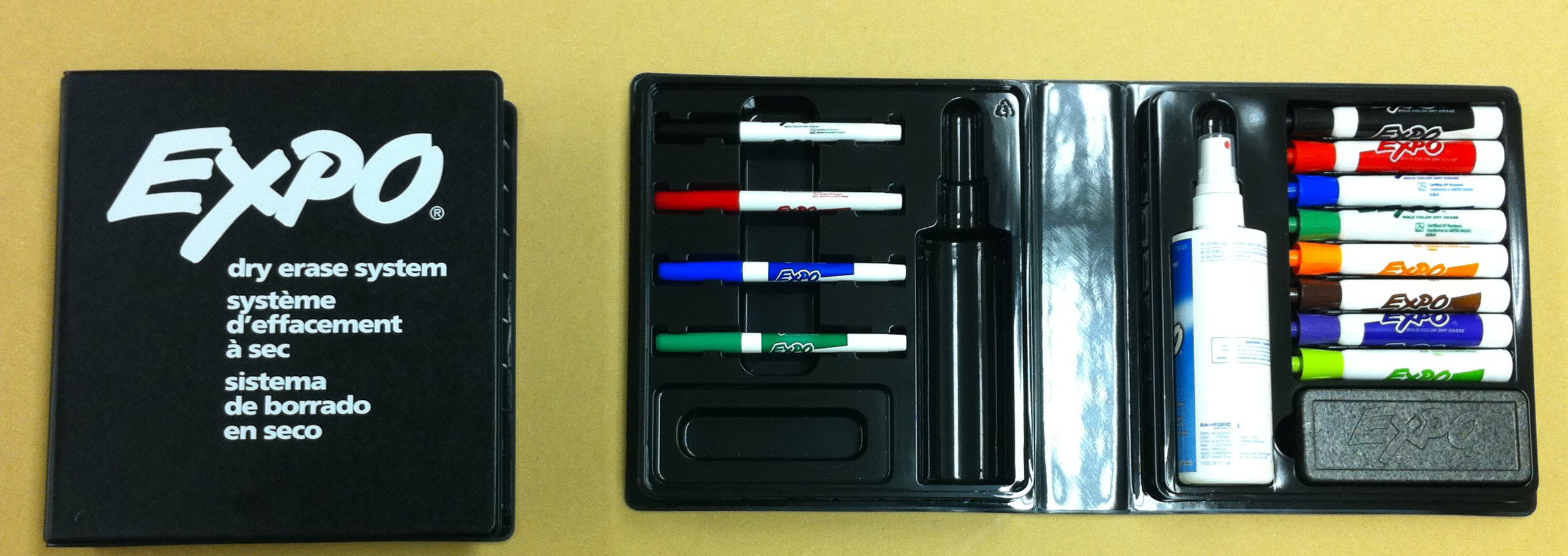 Peter Pepper 12 Dry-Erase Marking Pens, Eraser, and Board Cleaner | Wayfair