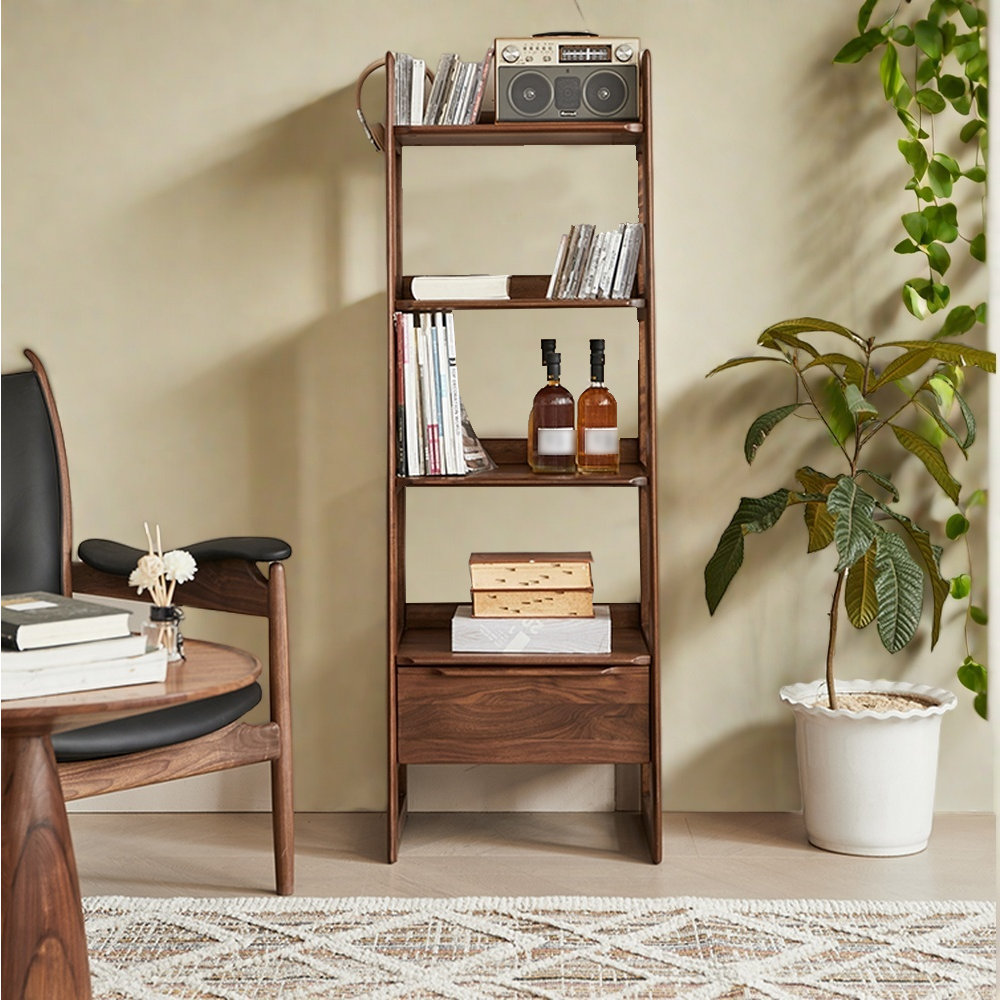 Kaoloupin Small solid wood bookcase - Wayfair Canada