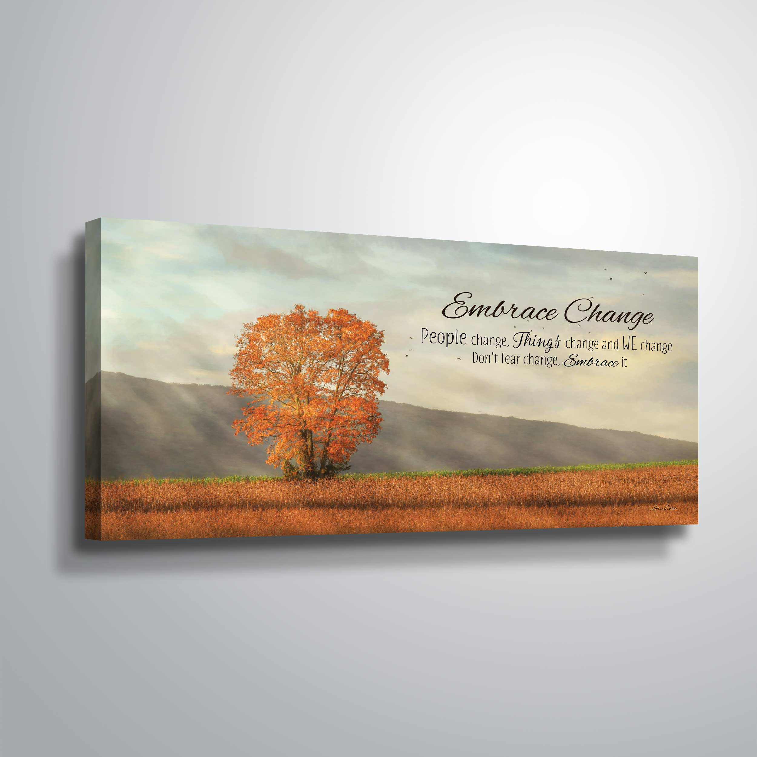 Winston Porter 'Embrace Change' Graphic Art Print on Canvas - Wayfair ...
