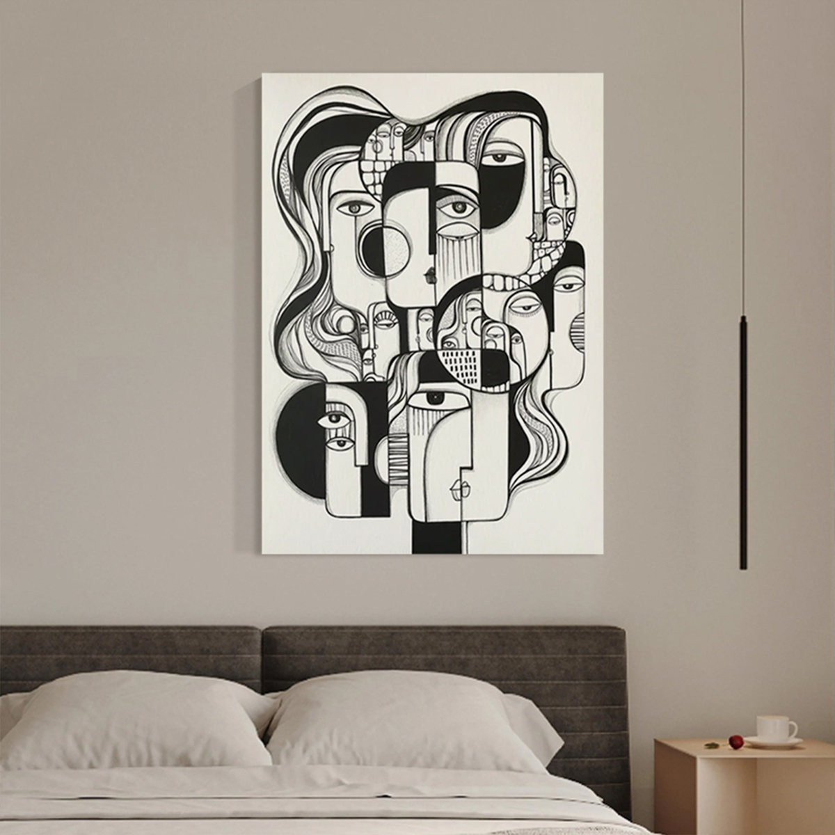 Organix Oasis High-end abstract light luxury vertical murals | Wayfair