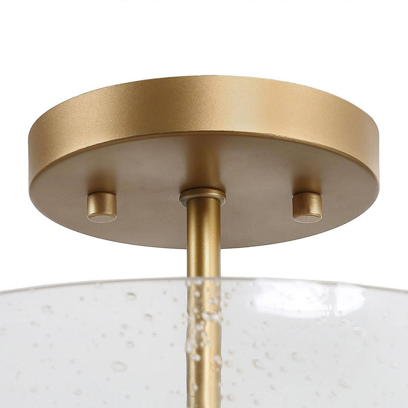 Longshore Tides Lamar 3 - Light Bowl Semi Flush Mount & Reviews | Wayfair