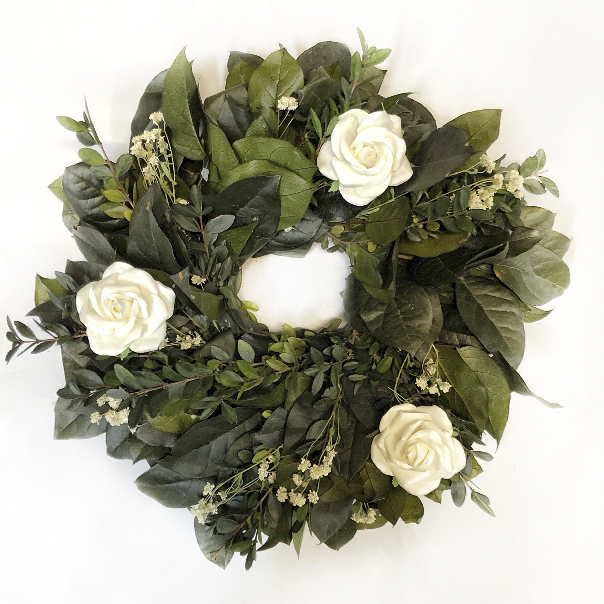 House of Hampton® Pure Bliss 15" Wreath | Wayfair