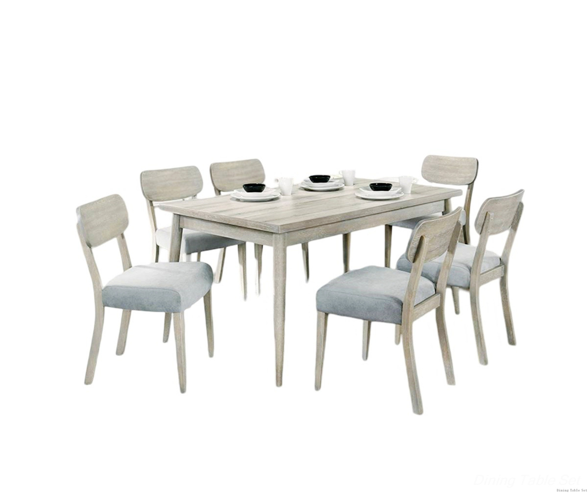 Lark Manor™ Dining Table Set, Rectangle Dining Table And Wood Chairs ...