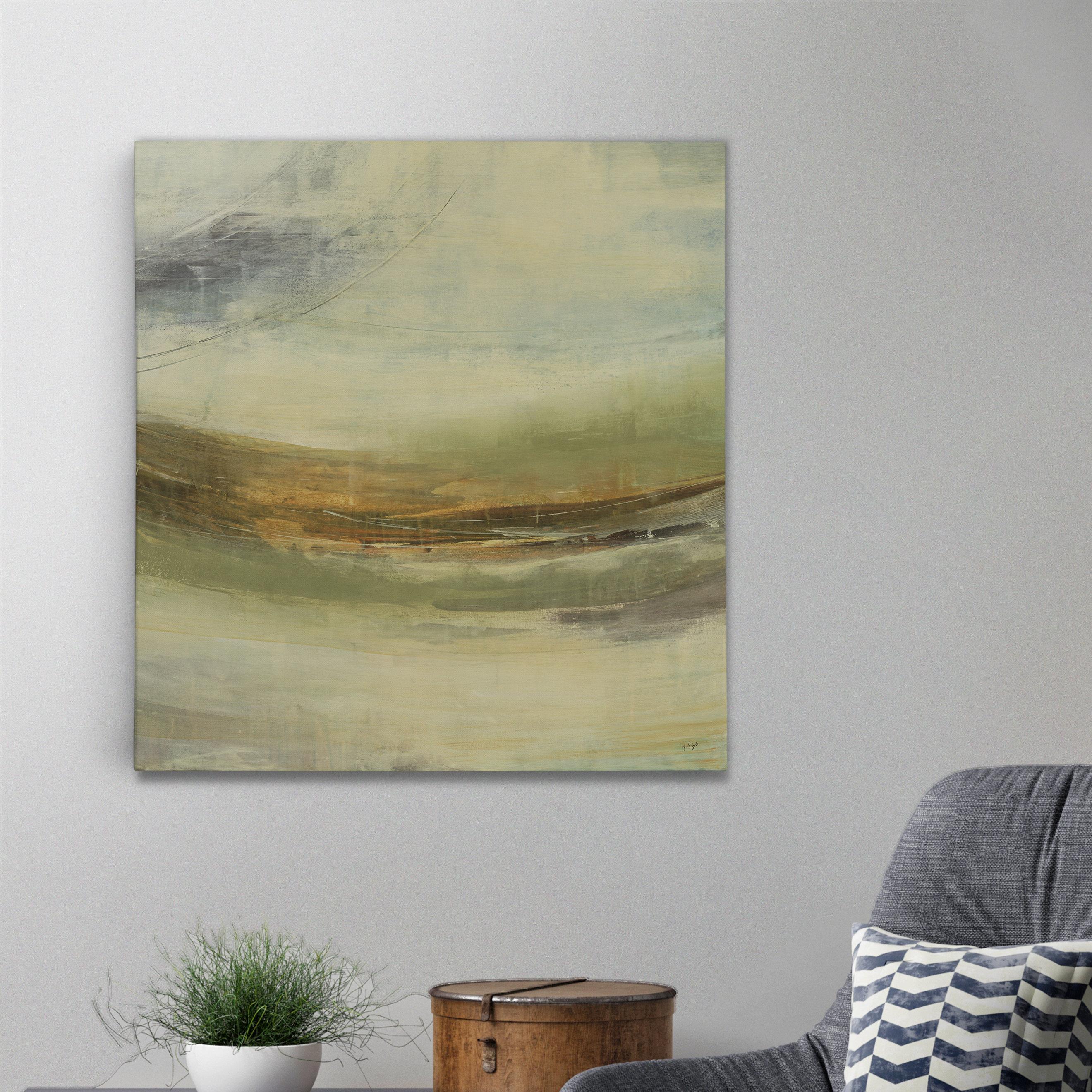 Ebern Designs Whisk II - Wrapped Canvas Painting Print - Wayfair Canada