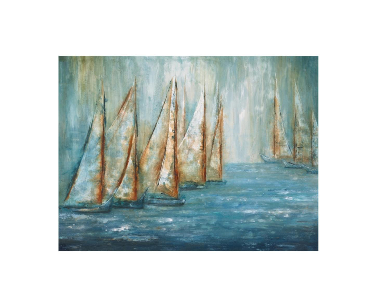 Chelsea Art Studio Ocean Voyage by Beverly Fuller - Graphic Art | Wayfair