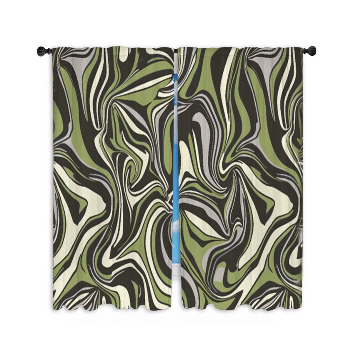 Wildon Home® Deviyon Polyester Room Darkening Curtain Pair | Wayfair
