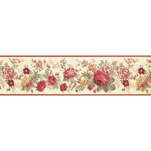 Winston Porter Katrein Floral Border | Wayfair