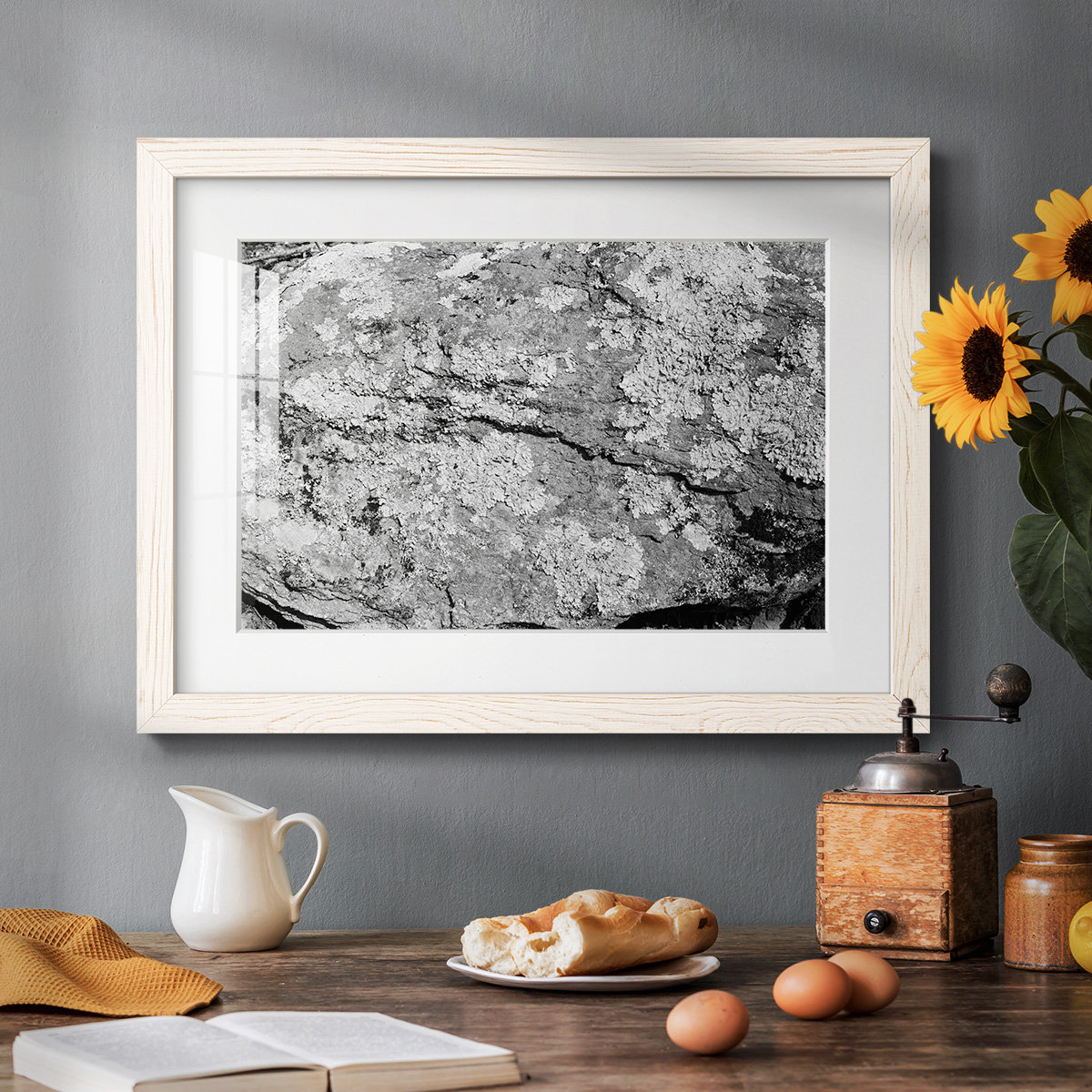 Williston Forge Found Textures XVI - Single Picture Frame Print | Wayfair