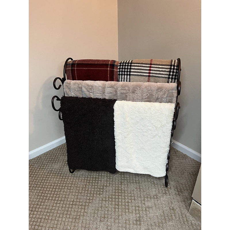 Red Barrel Studio® Unique Design Blanket Rack | Wayfair