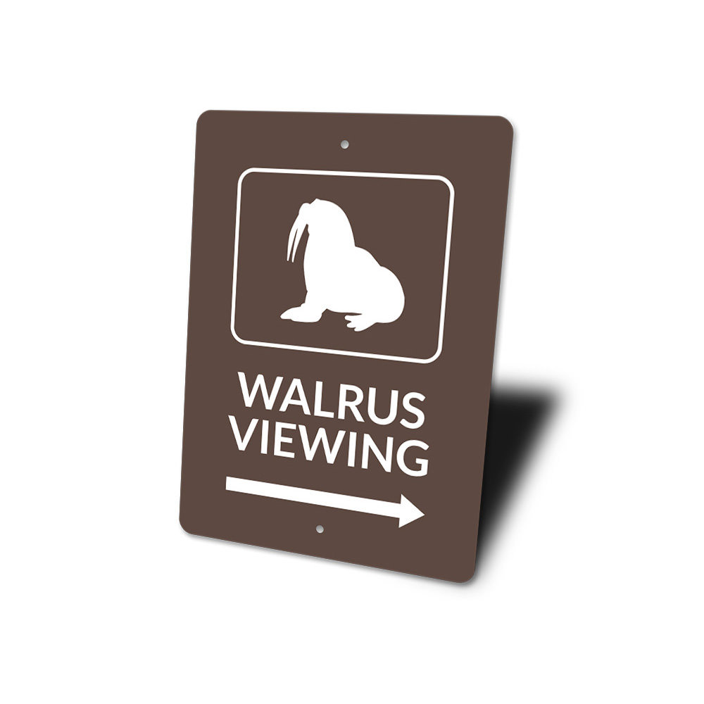 Lizton Sign Shop, Inc Walrus Viewing Sign | Wayfair