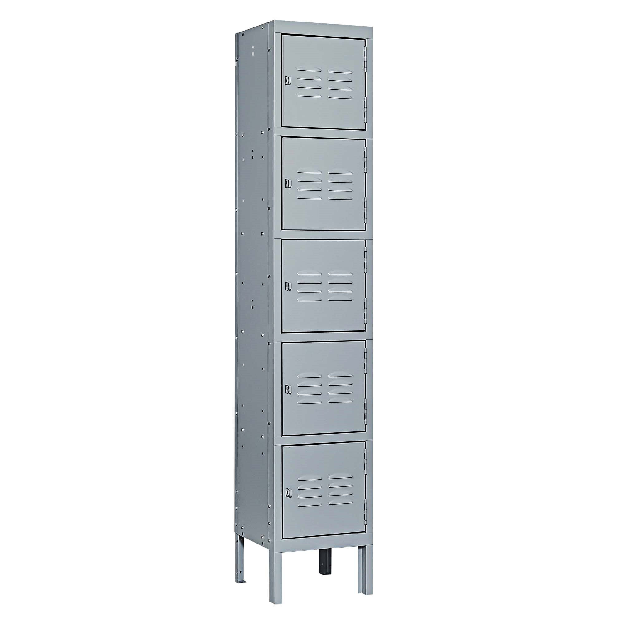 17 Stories 5 Door 66"H Metal Lockers With Lock for Employees,Storage ...