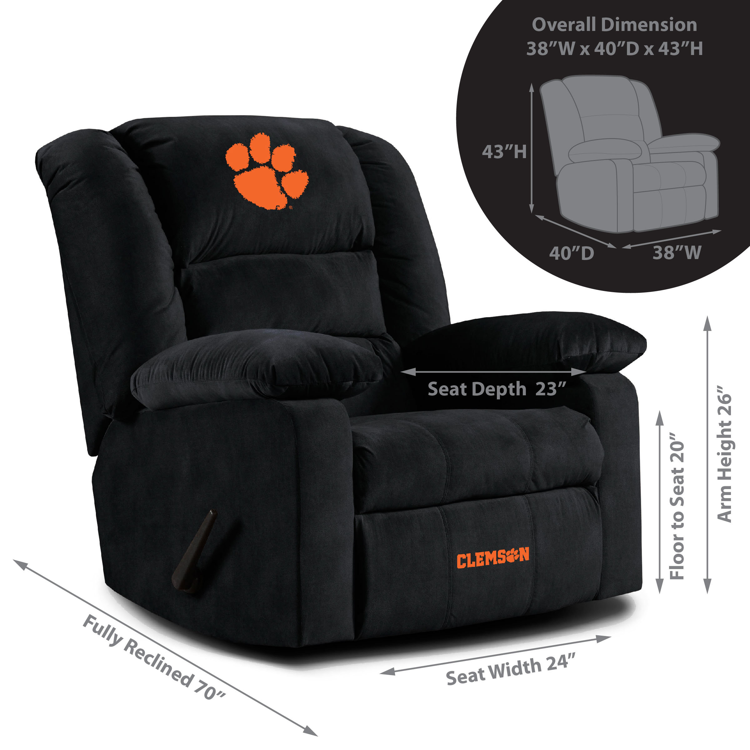 Fan Life College Playoff Recliner | Wayfair