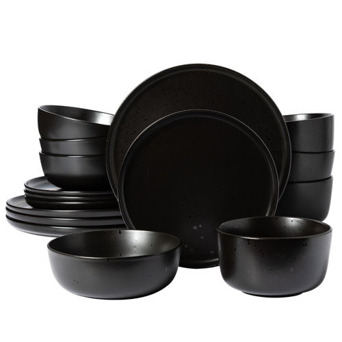 Black Dinnerware | Up to 65% Off Until 11/20 | Wayfair | Wayfair