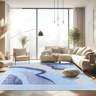 Wrought Studio™ Large Moroccan Area Rug Soft Abstract Farmhouse Rugs ...
